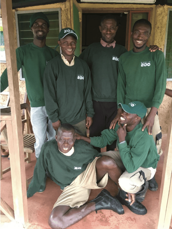 Dublin Zoo Staff Donate Uniforms to Rangers in Ghana - Dublin Zoo